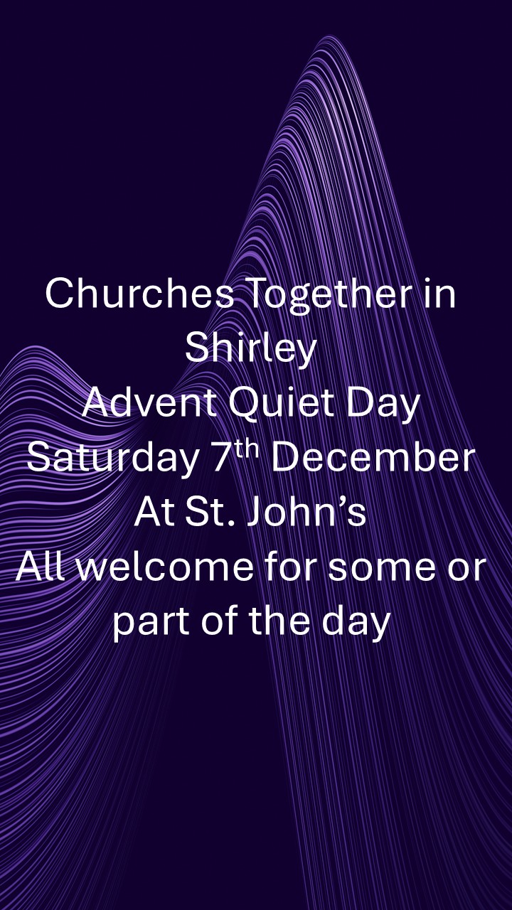Date for your Diary - Parish of Shirley, Croydon